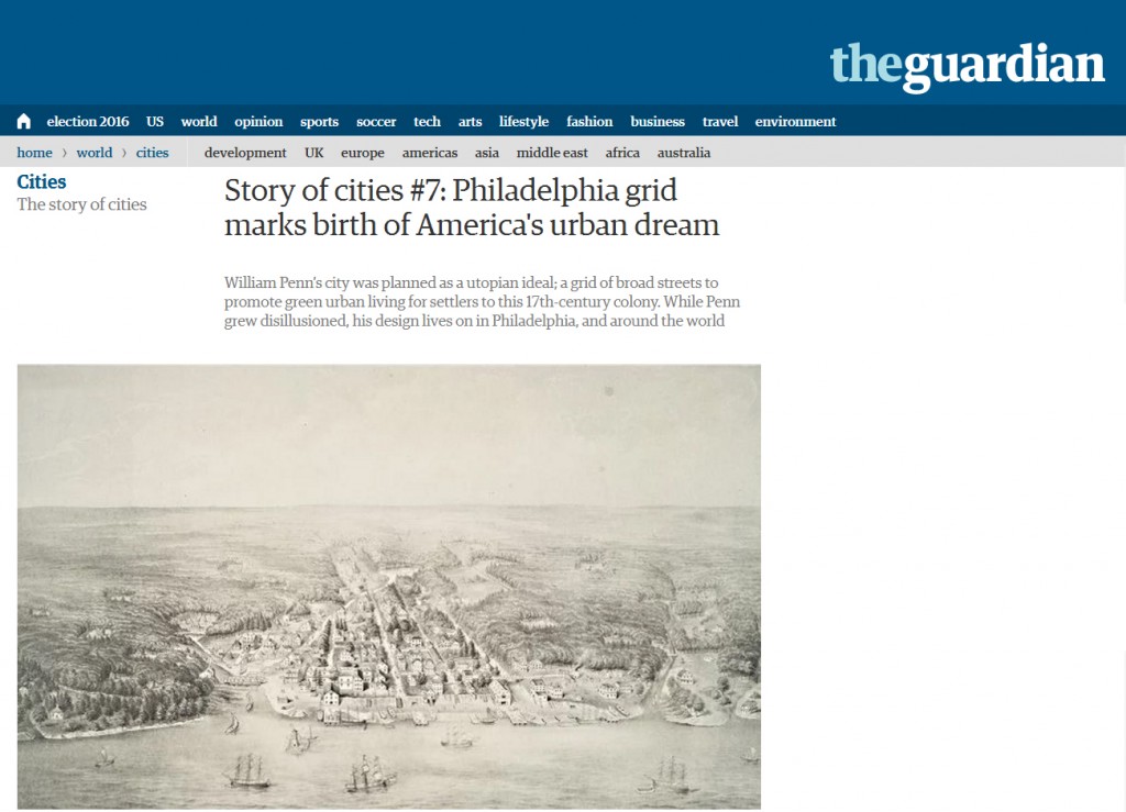 VSBA: Dan Discusses Philly’s Urban Grid