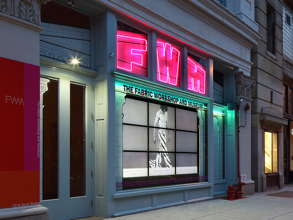 Fabric Workshop, Storefront Window | VSBA